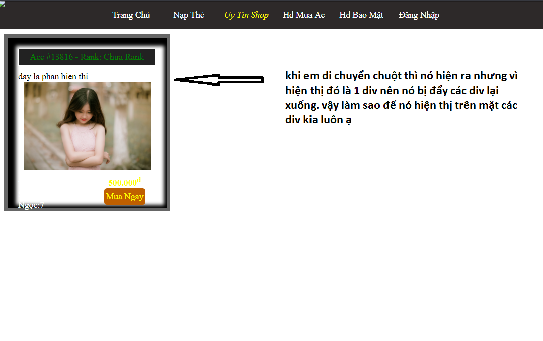 Show hidden trong jquery programming Dạy Nhau Học