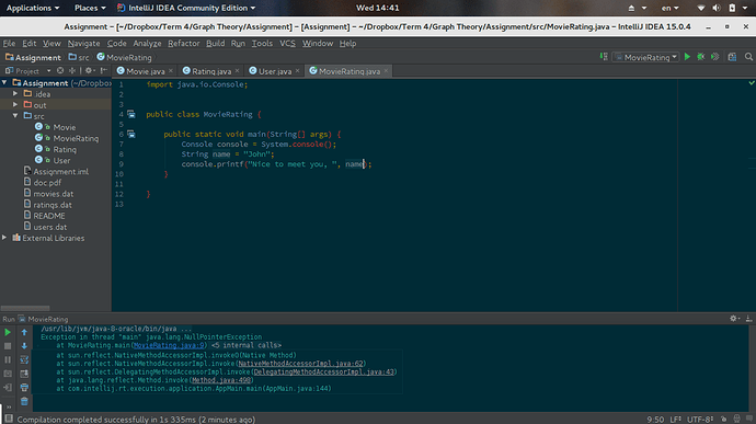 Lỗi java.lang.NullPointerException - programming - Dạy Nhau Học