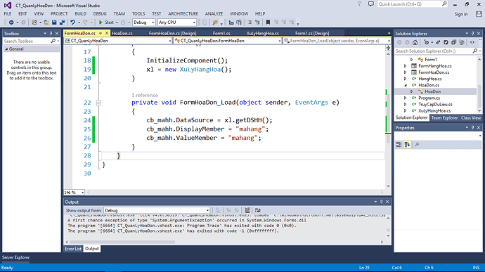 Combobox trong C# - programming - Dạy Nhau Học
