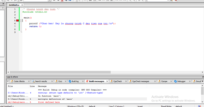 Lỗi "multiple definition of 'main'" khi chạy code trên codeblocks là gì ...