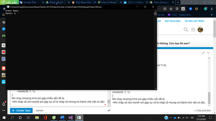 Lỗi nhập dữ liệu khi sử dụng gotoxy - programming - Dạy Nhau Học