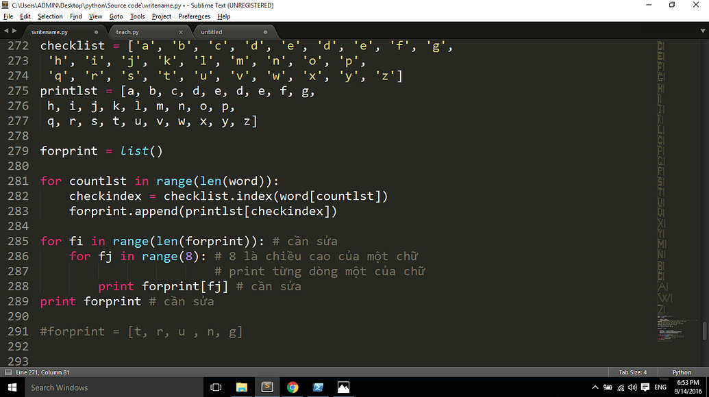 Print Trong Python Programming D y Nhau H c
