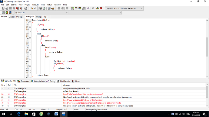 Code C bị nhiều lỗi - programming - Dạy Nhau Học