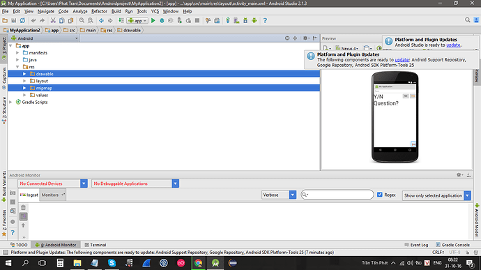 Hỏi về Layout Android - programming - Dạy Nhau Học