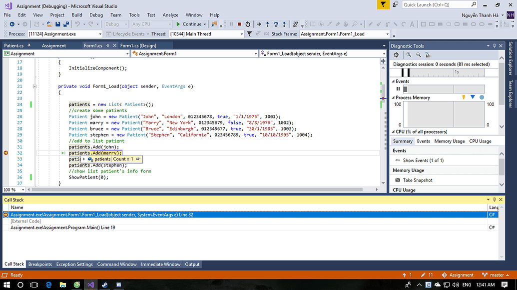 Form_load C# winform - programming - Dạy Nhau Học