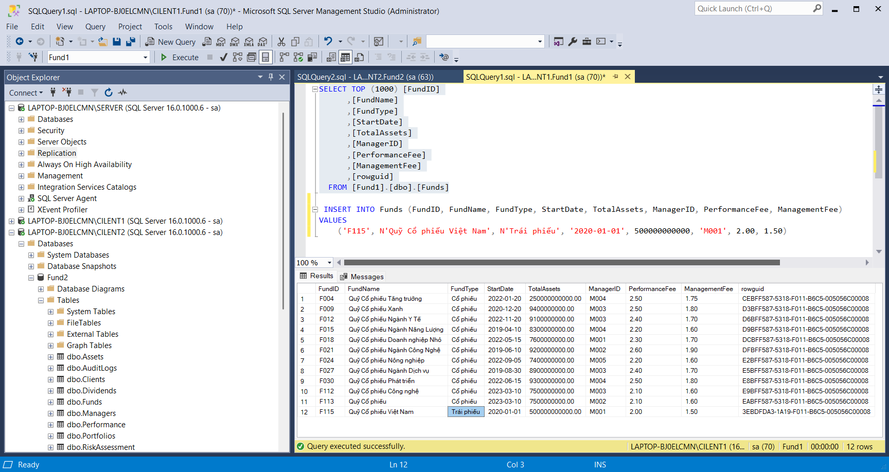 Hỏi về phân mảnh trong CSDL Phân tán - programming - Dạy Nhau Học