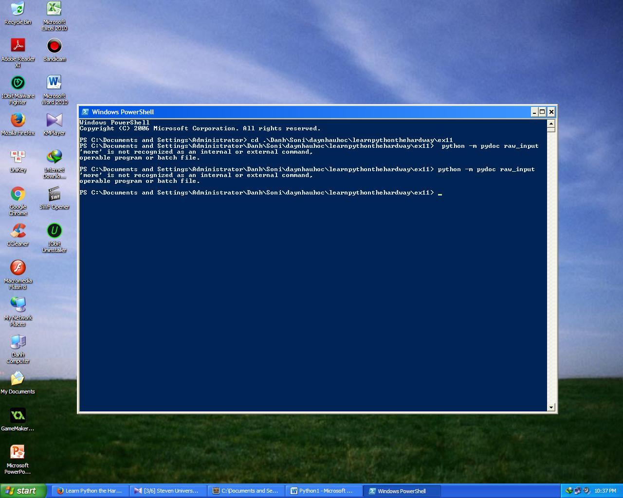 Lỗi python -m pydoc raw_input - programming - Dạy Nhau Học Lỗi python -m pydoc raw_input - programming - Dạy Nhau Học