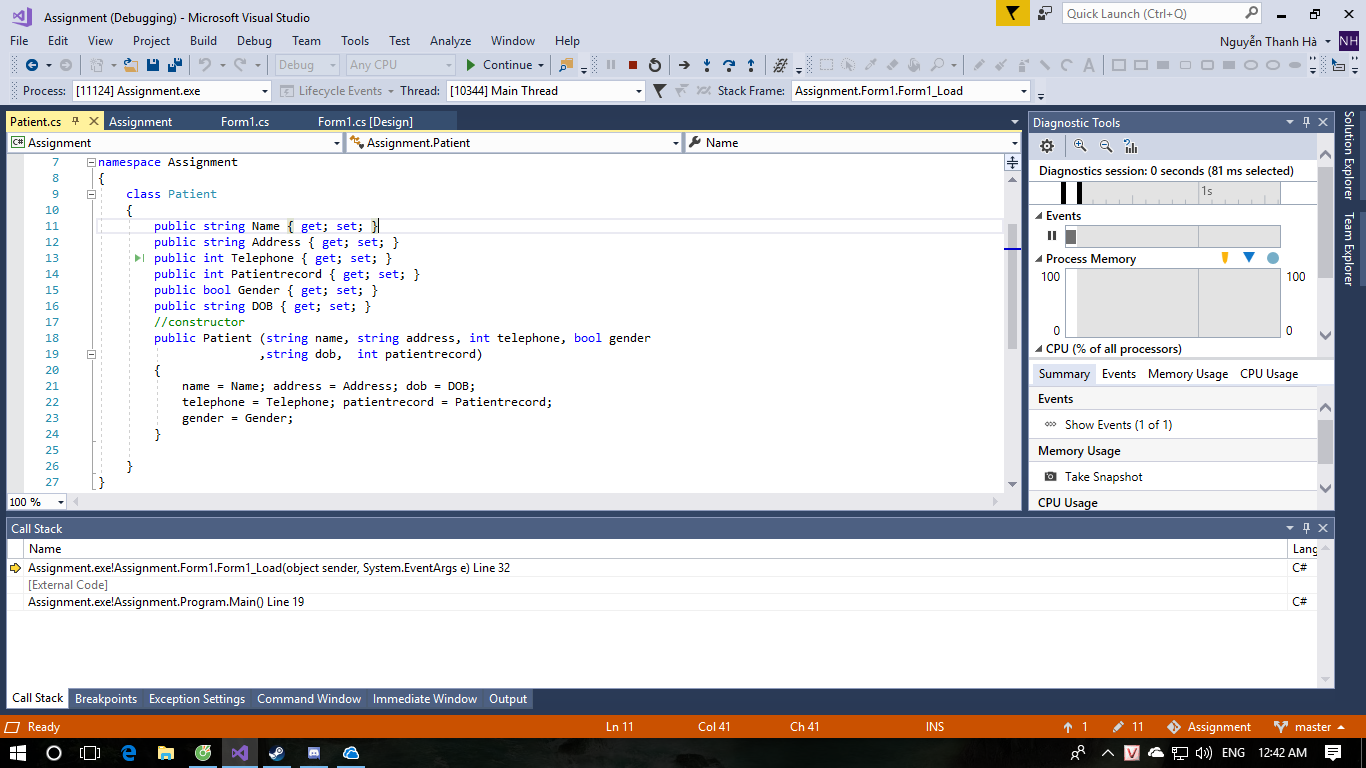 Form_load C# winform - programming - Dạy Nhau Học