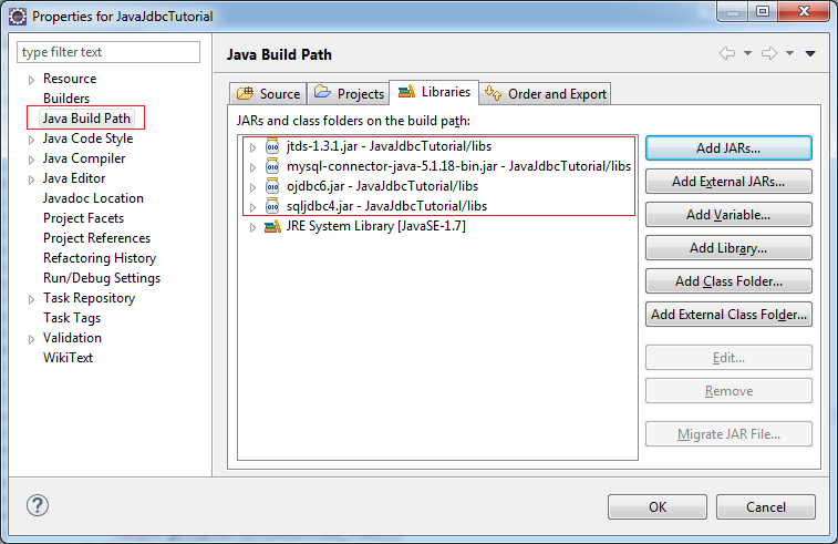 Lỗi java.lang.ClassNotFoundException: com.microsoft.sqlserver.jdbc ... Lỗi java.lang.ClassNotFoundException: com.microsoft.sqlserver.jdbc ...