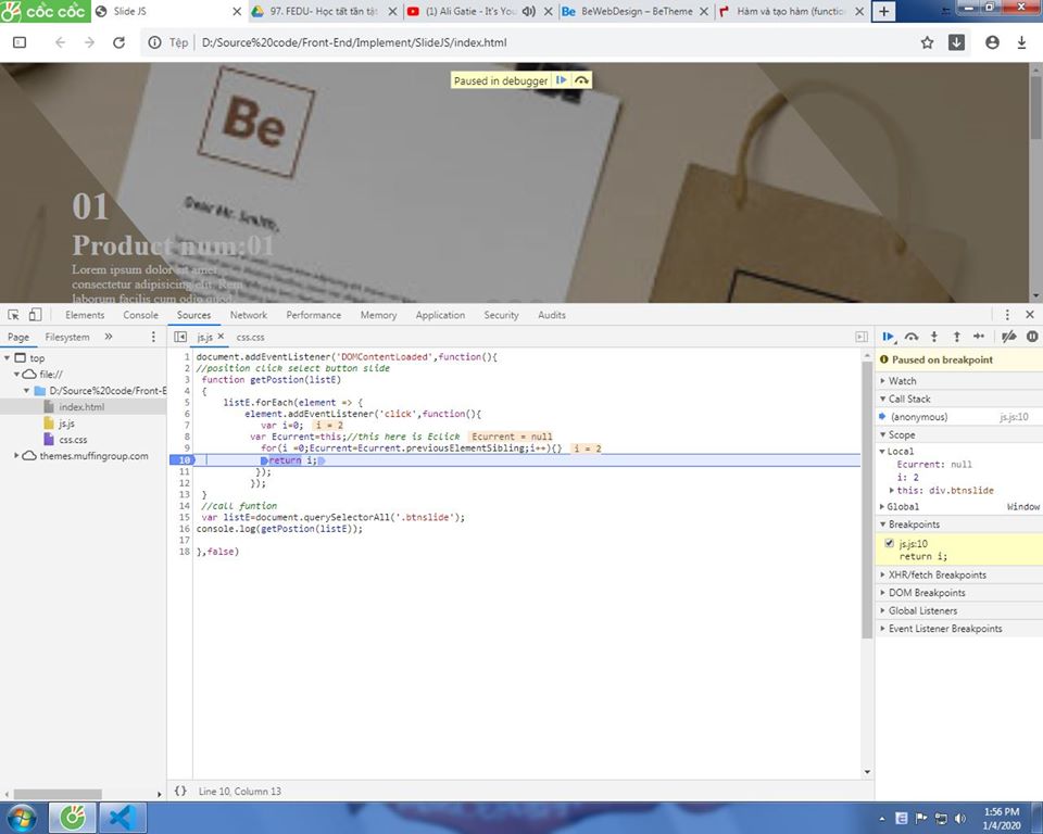 Return trong javascript - programming - Dạy Nhau Học