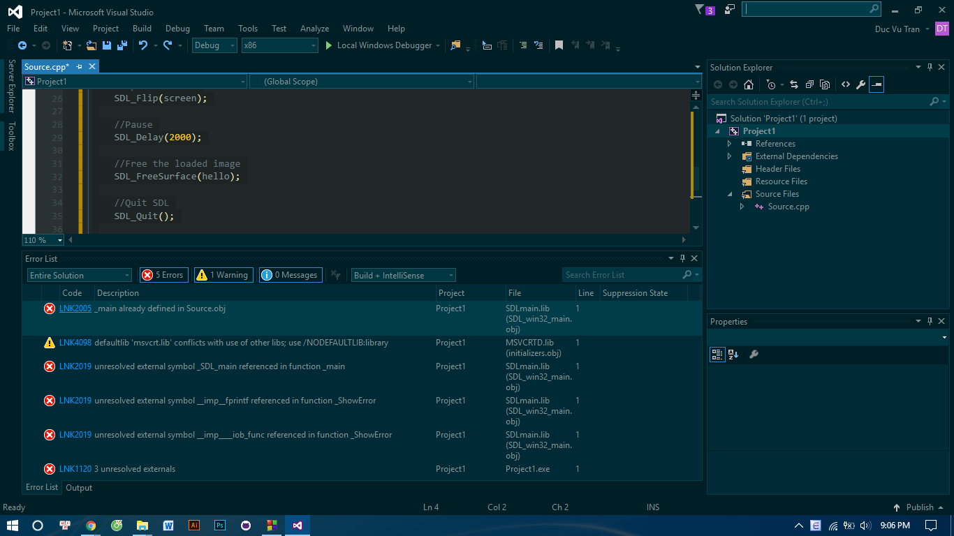 Hỏi cách cài sdl - programming - Dạy Nhau Học